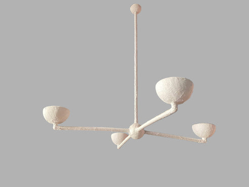 Custom made,plaster finished lights – Scarlett Gowing